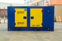 China Soundproof 22kW Electric Generator Cummins Genset With Outdoor Use Weather Proof Canopy for sale