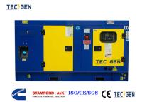 China 35kW Diesel Engine Genset Silent Cummins Generator With Super Silent Canopy For Bank Power Use for sale