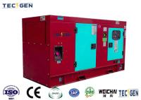 China Diesel 30kW Electric Generator Silent Weichai Genset With Watercooled Engine For Construction Sites for sale
