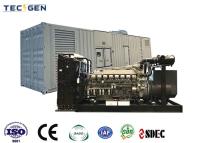 China Heavy duty 1600kW genset SDEC diesel generators with 40ft container silent canopy outdoor use for sale
