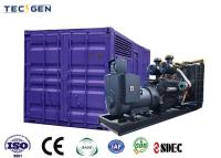 China 1125kVA China engine genset SDEC diesel genset with 20ft container silent canopy for heavy duty use for sale