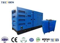 China Silent type 300kW genset Weichai diesel generator with 630A ATS box for automatically transfers loads for sale