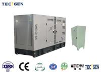 China Standby 344kVA silent genset Weichai diesel generators with soundproof canopy for outdoor use for sale