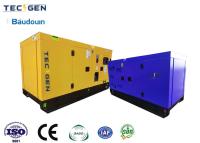 China Baudouin 135kVA diesel generator soundproof genset powered by Baudouin 6 cylinder diesel engine for sale