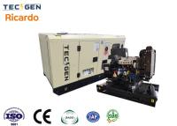 China Backup 50kW power generator Ricardo engine genset with soundproof enclosed canopy for sale