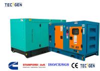 China Soundproof 60kW electric genset Cummins generator set for commercial power generation for sale