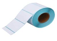 China 65mmx99mm 59x54mm Direct Thermal Shipping Adhesive Stickers for sale