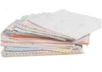 China 76x60mm Anti Rust Full Colours Printed 3 Ply Ncr Paper for sale