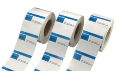 China Matte Polyester 57x32mm Thermal Shipping Labels for sale