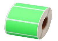 China Shiny Laminate 57x32mm Waterproof Self Adhesive Labels for sale
