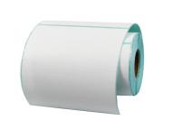 China SGS Approved Waterproof 75x99mm Adhesive Label Rolls for sale