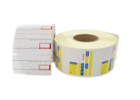 China Fanfold 4x6 Bluetooth Printer Barcode Label Stickers for sale