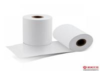 China 80 × 70mm Top Coated Self Adhesive Thermal Paper for sale
