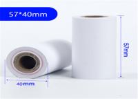 China 80mm 57mm Free Logo ATM Thermal Paper Rolls for sale