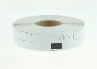 China Oil Proof 75x99mm White Barcode Label Stickers For Shipping for sale