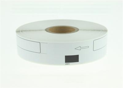 China Oil Proof 75x99mm White Barcode Label Stickers For Shipping for sale