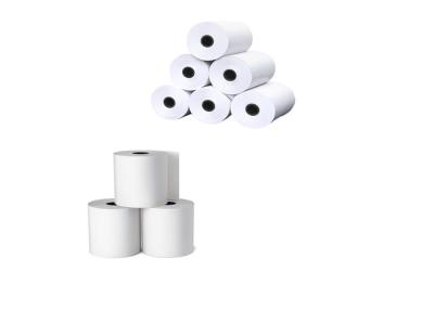 China 80mm Flexo Printing OEM Packing Atm Machine Paper Roll for sale