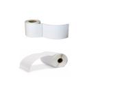 China 57x32mm Self Adhesive Pre Printed Barcode Labels For Shipping for sale