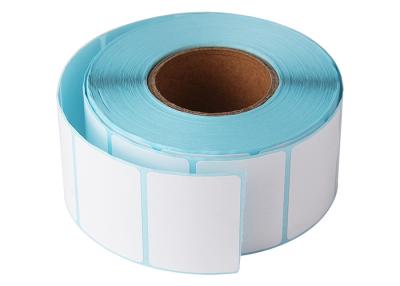 China Odorless Thermal Barcode Paper Labels 57x32mm Fanfolded for sale