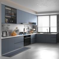 China Custom Australian Kitchen Cabinets with 20mm Quartz Countertops and 30-40 Day Delivery for sale
