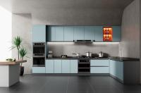 China Custom Modern Kitchen Cabinets with 20mm Quartz Countertops and 40-60mm Edge - Factory Direct Design for sale
