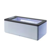 China Acrylic Waterfall Whirlpool Bathtub with 1.2HP Motor, 6 Jets and LED Lighting - 1500x800x680mm to 1850x950x630mm for sale