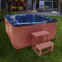 China 6-Person Outdoor Hot Tub Swim Spa with 49 Massage Jets, 3KW Heater and DVD Player - 2000x2000x890mm for sale