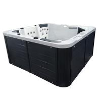 China 6-Person Outdoor Hot Tub Swim Spa with 49 Massage Jets, 3KW Heater and DVD Player - 2000x2000x890mm for sale