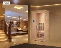 China Vitality Dry Solid Wood Wet Steam Sauna Room with Far Infrared Technology 110V-240V 60-Minute Timer for sale