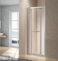 China 8mm/10mm Tempered Glass Frameless Shower Door - Custom Size Sliding Bathroom Enclosure for Hotel Applications for sale