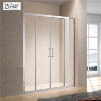 China Prefab Tempered Glass Sliding Shower Cabin with 8mm/10mm Glass and Custom Sizes for Modern Bathrooms for sale