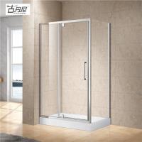 China Prefab Tempered Glass Sliding Shower Cabin with 8mm/10mm Glass and Custom Sizes for Modern Bathrooms for sale