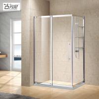 China Luxury Tempered Glass Shower Enclosure with 8mm/10mm Sliding Doors - Custom Size Modern Bathroom Design for sale