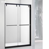 China GUDANNI Stainless Steel Tempered Glass Shower Enclosure with 8mm/10mm Glass and Quadrant Sliding Door for sale