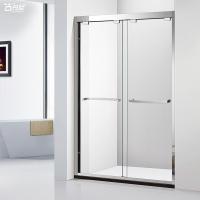 China GUDANNI Stainless Steel Tempered Glass Shower Enclosure with 8mm/10mm Glass and Quadrant Sliding Door for sale