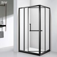 China GUDANNI Waterproof Tempered Glass Shower Enclosure with 8mm/10mm Folding Door for Modern Bathrooms for sale