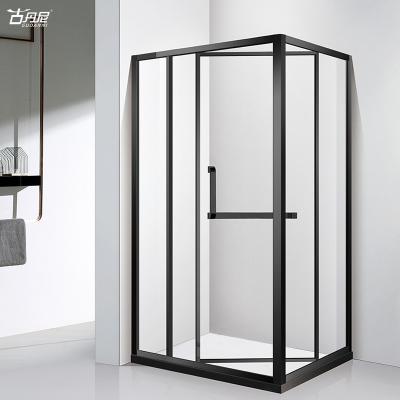 China GUDANNI Waterproof Tempered Glass Shower Enclosure with 8mm/10mm Folding Door for Modern Bathrooms for sale