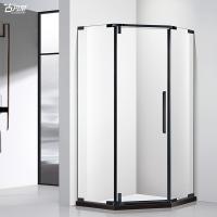 China GUDANNI Waterproof Tempered Glass Shower Enclosure with 8mm/10mm Folding Door for Modern Bathrooms for sale