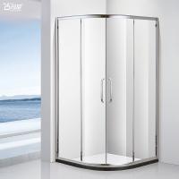 China GUDANNI Waterproof Tempered Glass Shower Enclosure with 8mm/10mm Folding Door for Modern Bathrooms for sale
