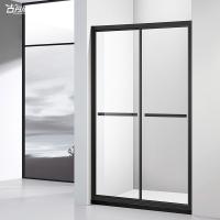 China Modern Two-Door Sliding Shower Enclosure with 8mm/10mm Tempered Glass and Custom Sizing Options for sale