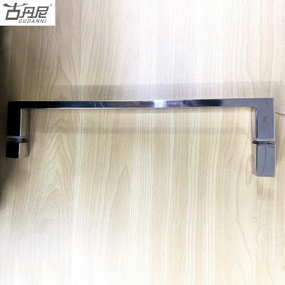 China GUDANNI Stainless Steel 304 Shower Door Handle with 5-Year Warranty for Modern Bathroom Applications for sale