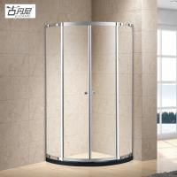China GUDANNI Rectangular Shower Enclosure with 6-8mm Glass, Diagonal Sliding Door & Integrated Shelf - 5 Year Warranty for sale