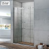 China GUDANNI Large Pulley Glass Door Two-Way Smooth Shower Box with 6-10mm Glass Thickness and 5-Year Warranty for sale