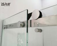 China GUDANNI Large Pulley Glass Door Two-Way Smooth Shower Box with 6-10mm Glass Thickness and 5-Year Warranty for sale