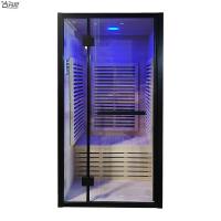 China GUDANNI 1 Person Far Infrared Sauna Cabin with 6-8mm Tempered Glass and 60 Minute Timer for sale
