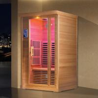 China GUDANNI 1 Person Far Infrared Sauna Cabin with 6-8mm Tempered Glass and 60 Minute Timer for sale