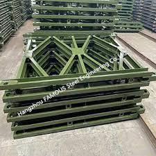 China Military dedicated Construction Pre-engineered Modular Steel Bailey Temporary Bridge Across River Project for sale