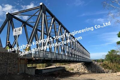 China Hot-dip Galvanized Or Painted Corrosion Protection Portable Steel Bridge And Manufacture In China for sale