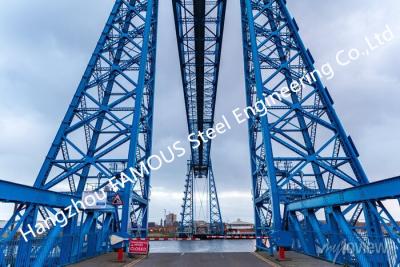 China Port Transporter Bridge Steel Structure Modular Panel Transporter Bridge Acrossing River for sale