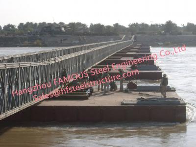 China Temporary Access Floating  Bridge With Heavy Loading Capacity For Inconvenient Traffice Areas for sale